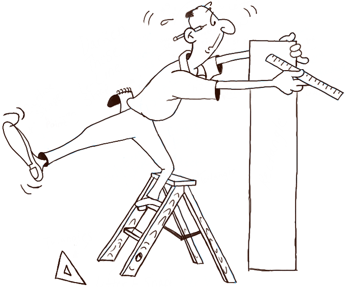 Man Fixing Things Clipart