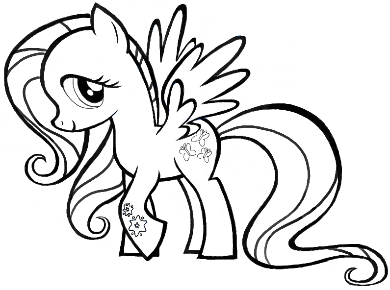 How To Draw Fluttershy Step By Step