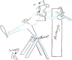 How to Draw a Cartoon Repairman or Dad Trying to Fix or Build Something ...