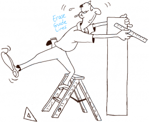 How to Draw a Cartoon Repairman or Dad Trying to Fix or Build Something ...