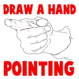 How to Draw Hands Pointing at You with Easy Step by Step Drawing ...