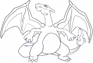 How to Draw Charizard from Pokemon with Easy Steps – How to Draw Step ...