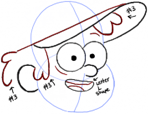 How to Draw Dipper Pines from Gravity Falls with Step by Step Drawing ...
