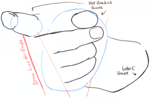 How to Draw Hands Pointing at You with Easy Step by Step Drawing ...