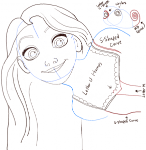How to Draw Rapunzel and Pascal from Tangled with Easy Step by Step Tutorial – How to Draw Step ...