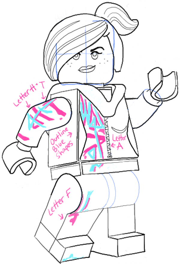 Wildstyle Lego Coloring Pages
