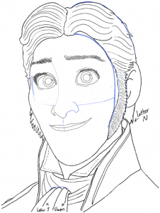 How to Draw Prince Hans from Frozen with Easy Step by Step Tutorial ...