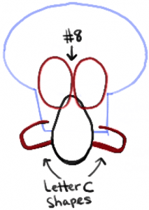 How to Draw Squidward from Spongebob Squarepants with Easy Steps – How ...