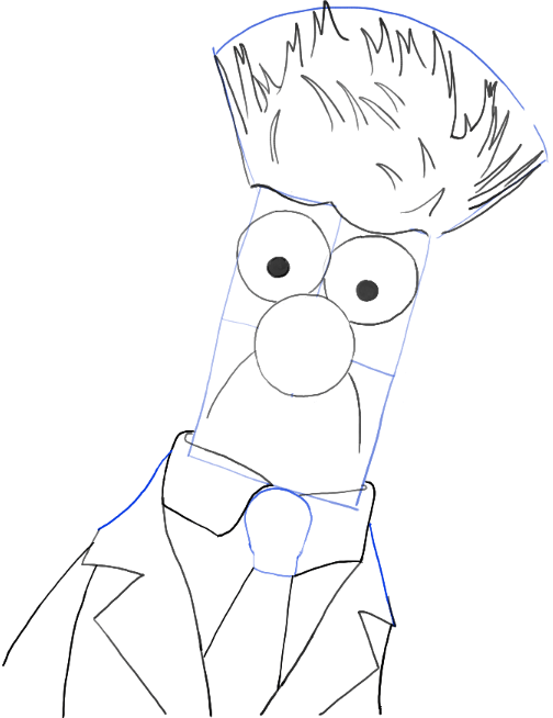 Muppets Beaker Coloring Pages