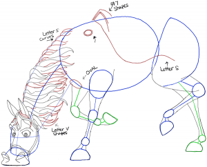 How to Draw Maximus the Horse From Tangled in Easy Steps – How to Draw ...