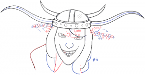 How to Draw Ruffnut Thorston from How to Train Your Dragon 2 in Easy ...