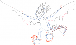 How to Draw Stormfly from How to Train Your Dragon 1 and 2 in Easy ...
