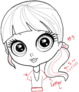 How to Draw Blythe Baxter from Littlest Pet Shop with Easy Steps ...