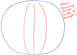 How to Draw a Scary Pumpkin Jack-O-Lantern in Easy Steps for Halloween ...