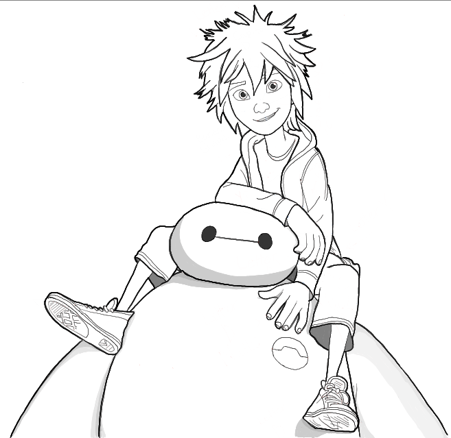 Big Hero 6 Hiro And Baymax