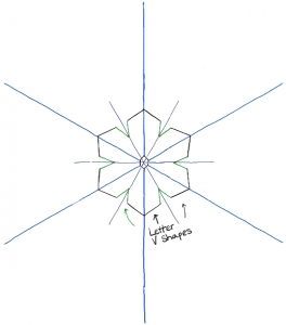 How to Draw Snowflakes from Disney Frozen Movie with Easy to Follow ...