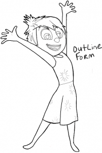How to Draw Joy from Disney Pixars Inside Out with Easy Steps to Follow ...