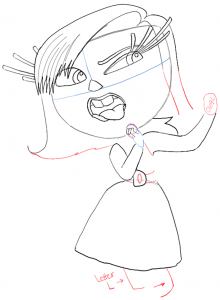 How to Draw Disgust from Inside Out with Easy Step by Step Drawing ...