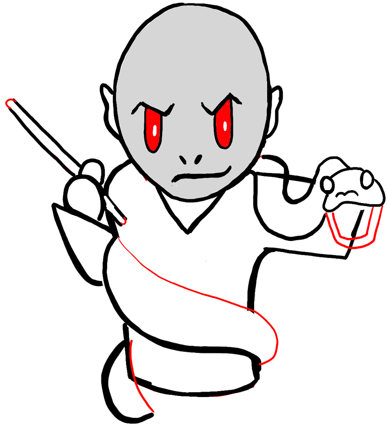 Voldemort Drawing Full Body