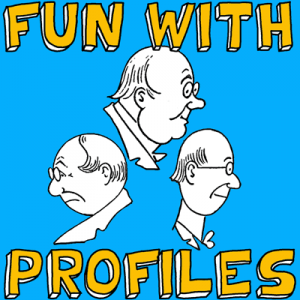 How to Draw a Cartoon Face Profile – How to Draw Step by Step Drawing ...