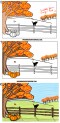 How to Draw an Autumn Fall Scene Step by Step Drawing Tutorial for Kids ...