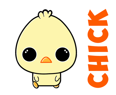How To Draw A Baby Chicken