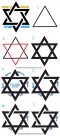 How to Draw the Star of David (The Jewish Star) with Easy Steps Drawing ...