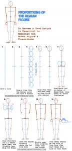 Learn How to Draw Human Figures in Correct Proportions by Memorizing ...