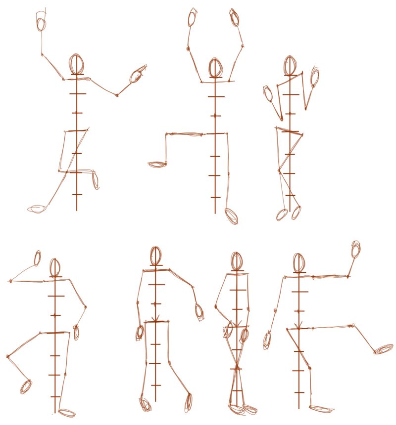 Learn How to Draw Human Figures in Correct Proportions by Memorizing ...