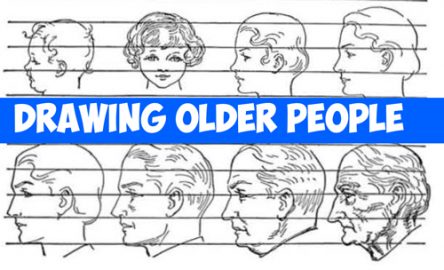 How to Draw Elderly People : Tips to Drawing Older People’s Faces and ...