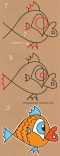 How to Draw a Cartoon Fish from the Number 13 – Easy Tutorial for Kids ...