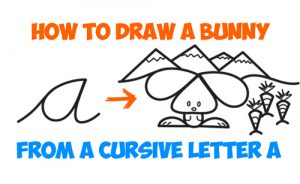 cursive letter drawings – How to Draw Step by Step Drawing Tutorials