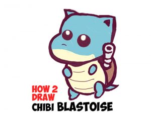 cute blastoise – How to Draw Step by Step Drawing Tutorials