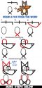 How to Draw a Cartoon Fox from the Word Fox – Easy Step by Step Drawing ...