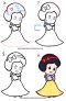 How to Draw Cute Baby Chibi Snow White in Simple Step by Step Drawing ...