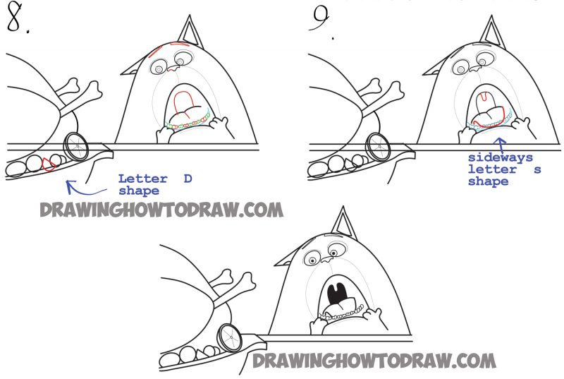 How to Draw Chloe the Cat from The Secret Life of Pets : Easy Drawing ...