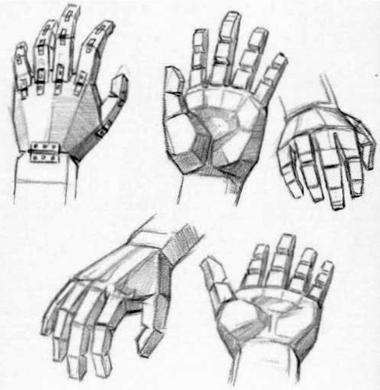 How to Draw Hands – Reference Sheets and Guides to Drawing Hands – How ...