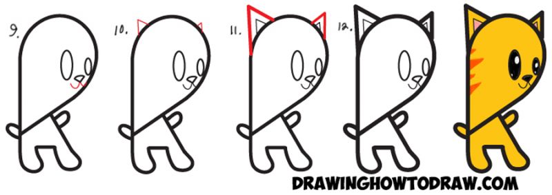 Huge Guide to Drawing Cartoon Characters from Lowercase Letter k – Easy ...
