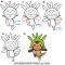 How to Draw Chespin from Pokemon Easy Step by Step Drawing Tutorial ...