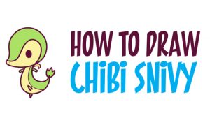 chibi snivy – How to Draw Step by Step Drawing Tutorials