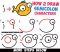 How to Draw Cute Cartoon Characters from Semicolons – Easy Step by Step Drawing Tutorial for ...
