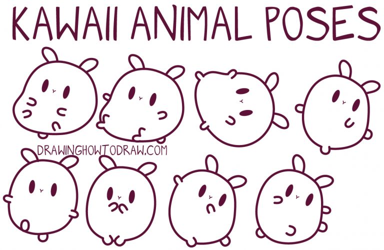 Easy Guide to Drawing Kawaii Characters : Part 2 : How to Draw Kawaii ...