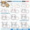 How to Draw a Cartoon Bull / Cow from Numbers & Letters Easy Step by ...
