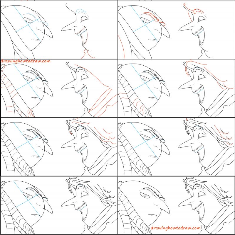 Learn How to Draw Gru and Dru from Despicable Me 3 Easy Step by Step ...