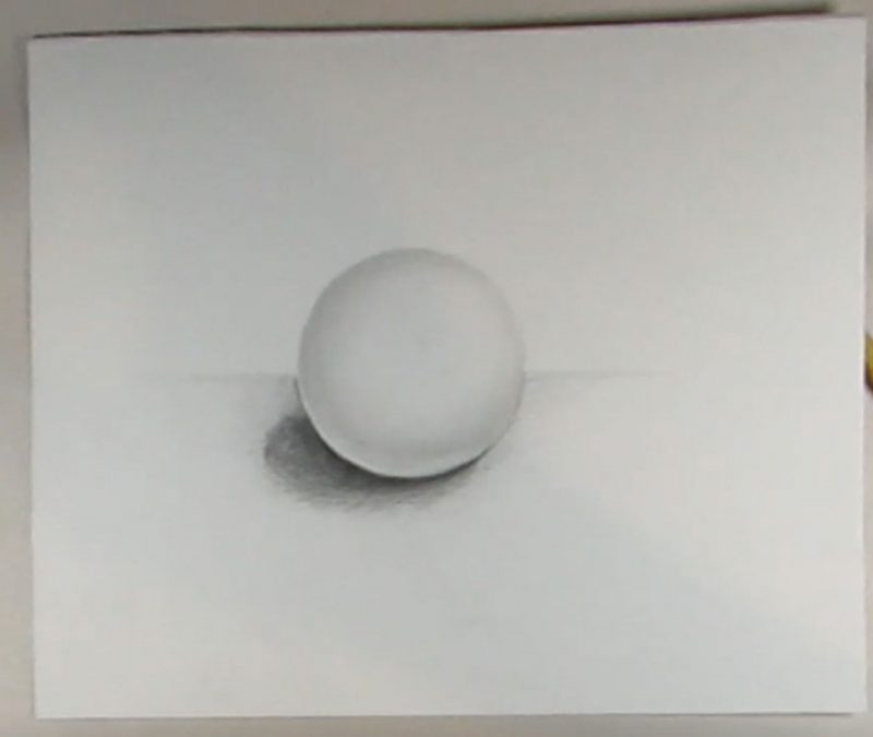 How to Draw and Shade a Sphere or Ball – Step by Step Drawing Tutorial ...