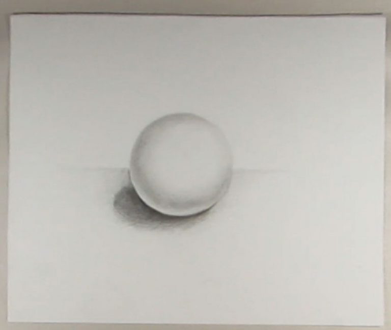 How to Draw and Shade a Sphere or Ball – Step by Step Drawing Tutorial ...