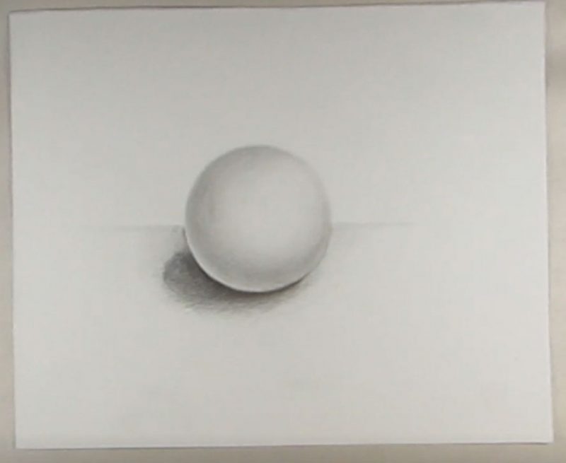 How to Draw and Shade a Sphere or Ball – Step by Step Drawing Tutorial ...