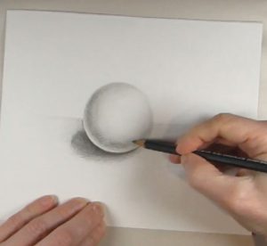 How to Draw and Shade a Sphere or Ball – Step by Step Drawing Tutorial ...