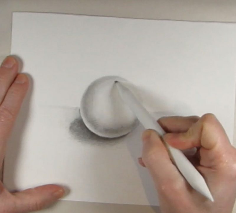 How to Draw and Shade a Sphere or Ball – Step by Step Drawing Tutorial ...