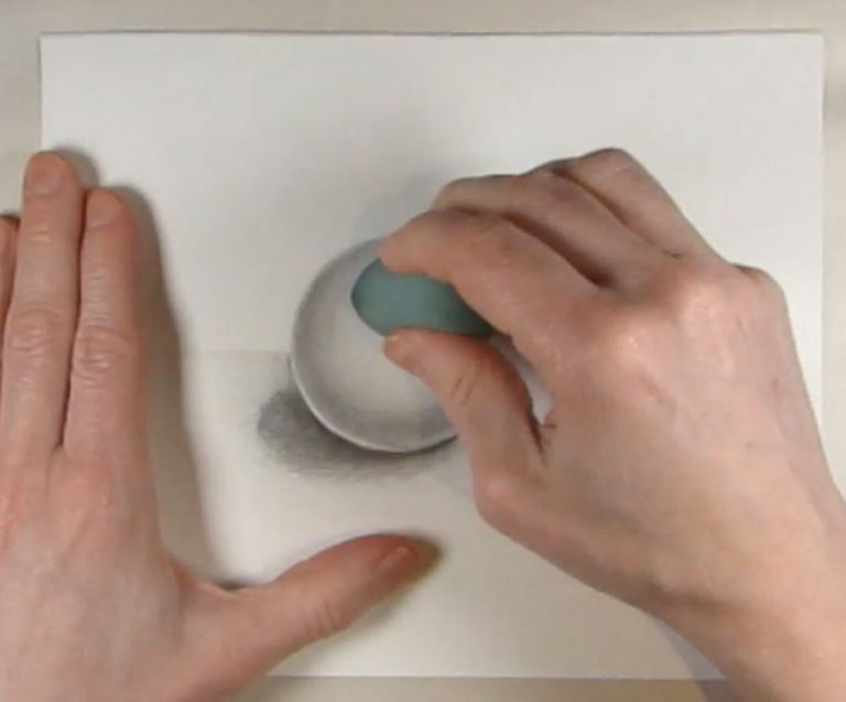 How to Draw and Shade a Sphere or Ball – Step by Step Drawing Tutorial ...